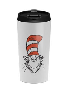 LOUD UNIVERSE Dr Seuss Face Printed Travel Tumbler White/Black/Red UAE ...