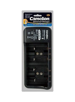 Camelion 6-Slot Universal Charger BC-0906S Battery Charger Black | Best ...
