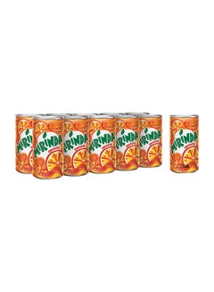 Mirinda Carbonated Soft Drink Mini Cans Orange 155ml Pack of 10 | Best ...