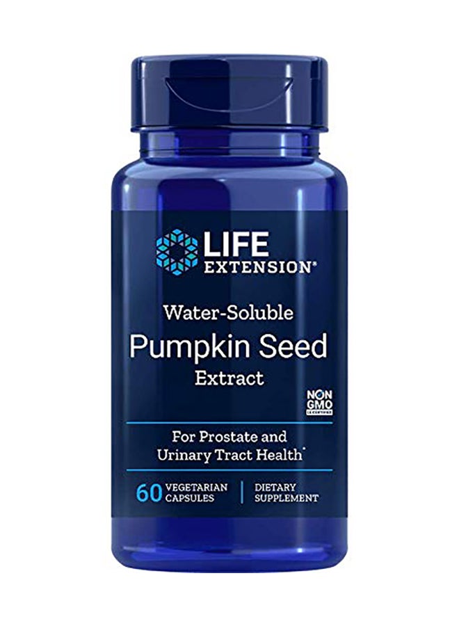 Life Extension Water Soluble Pumpkin Seed Extract Dietary Supplement ...