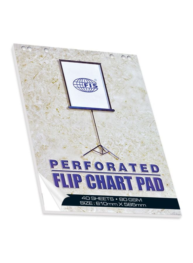 FIS 40-Sheet Flip Chart Pad | Best Price Egypt | Cairo, Giza