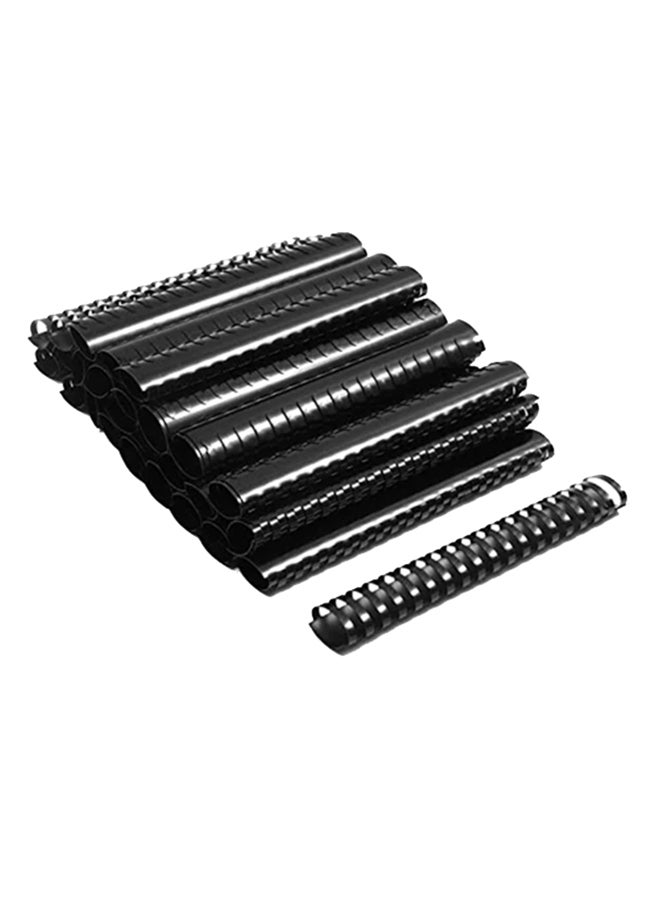 Generic 50-Piece 21 Ring Binding Comb 38mm For 350 Sheets Capacity A4 ...