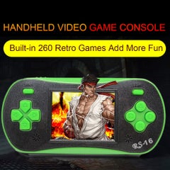 Generic Portable 8 Bit Retro Player Built-In 260 Classic Handheld Game ...