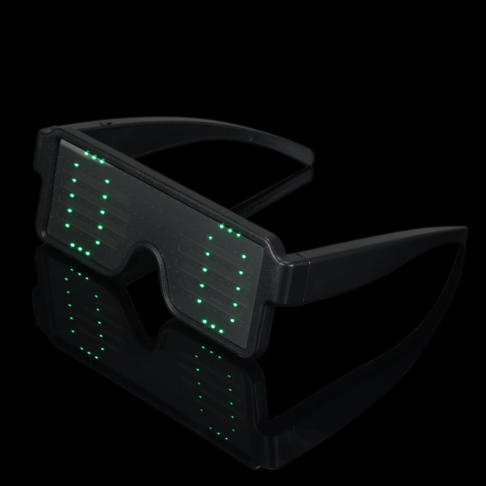 Generic Rechargeable LED Party Toy Glasses with Multiple Animation ...
