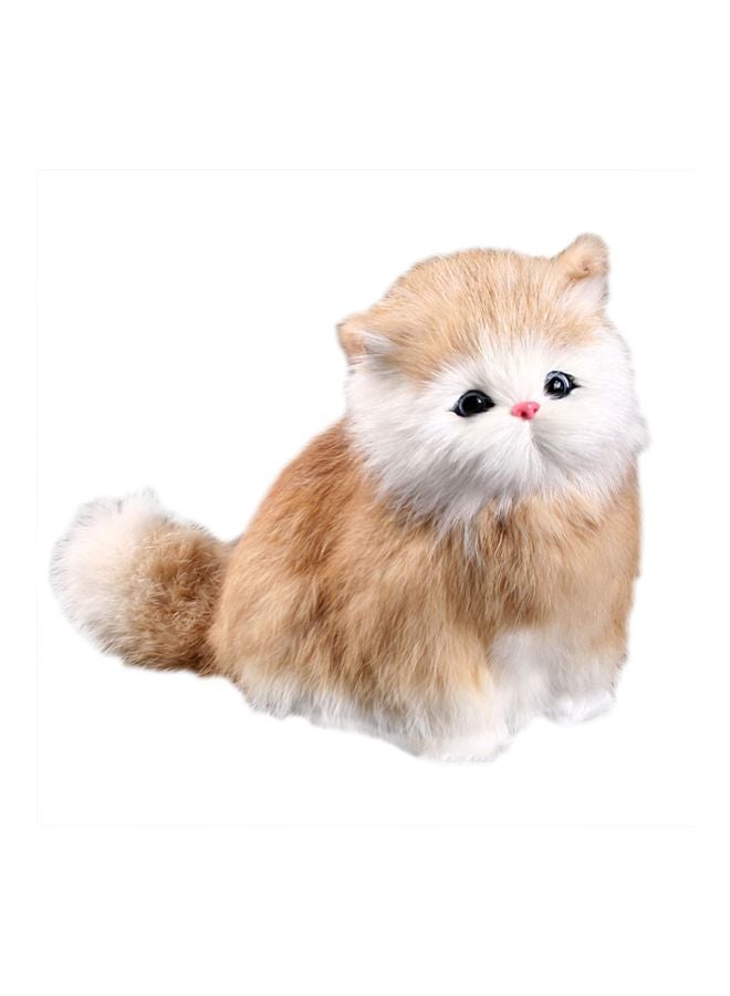 Generic Simulation Cat Plush Toy 20x28x10cm | Best Price KSA | Riyadh ...