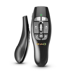 Lefant F8 Wireless Presenter 2.4GHz Air Mouse Remote Control Clicker ...