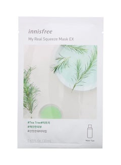 innisfree My Real Squeeze Mask EX Tea Tree 1 Sheet 20ml UAE | Dubai, Abu Dhabi
