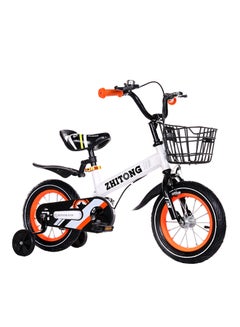 ZHITONG Children's Bikes With Training Wheels And Metal Basket 12inch ...