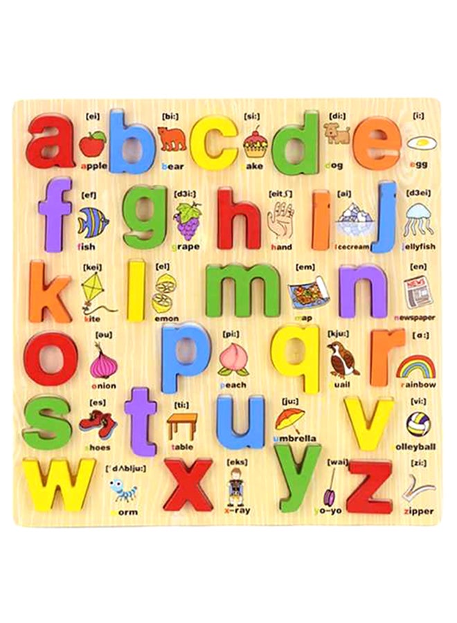 Rozz stor Wooden Alphabets Small Letters | Best Price UAE | Dubai, Abu ...