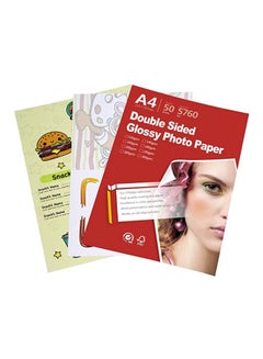 Generic 50-Piece A4 Double Sided Glossy Photo Paper UAE | Dubai, Abu Dhabi