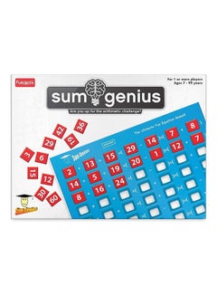 Funskool 49-Piece Sumgenius Number Board Game For Kids, Adults & Family ...