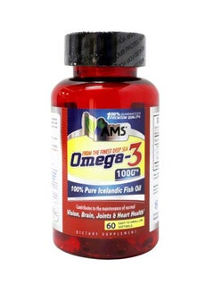 AMS Omega 3 1000mg - 60 Softgels UAE | Dubai, Abu Dhabi
