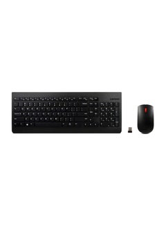 Lenovo Wireless Keyboard With Mouse Set Black/White KSA | Riyadh, Jeddah