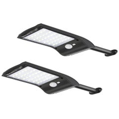 EHOME Remote Control Rotate Bracket Solar Street Light Black 17cm ...