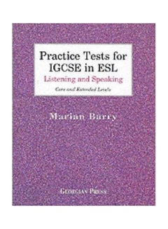 Practice Tests for IGCSE In ESL: Listening And Speaking paperback ...