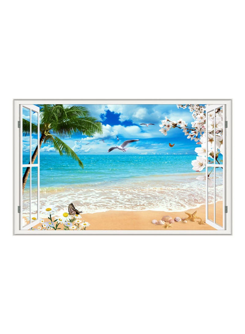 Generic Summer Seascape 3D Photography Studio Background Screen ...