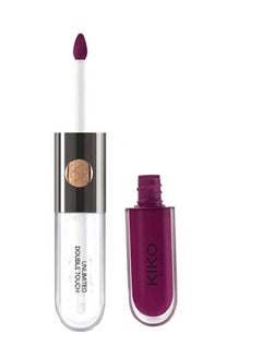KIKO MILANO Unlimited Double Touch Matte Lipstick 123 Satin Grape Egypt ...