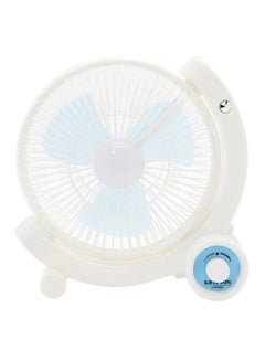 KRYPTON Electric Mini Fan With LED Light KNF6030 White/Blue | Best ...