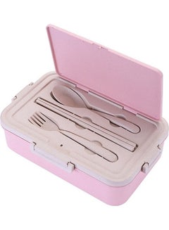 Generic Portable Lunch Box Pink 28x19x7cm KSA | Riyadh, Jeddah