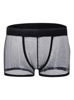 Generic Solid Mesh Boxers Black KSA | Riyadh, Jeddah