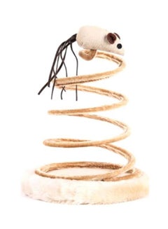 Beauenty Spiral Mouse Spring Play Toy Beige/Brown UAE | Dubai, Abu Dhabi
