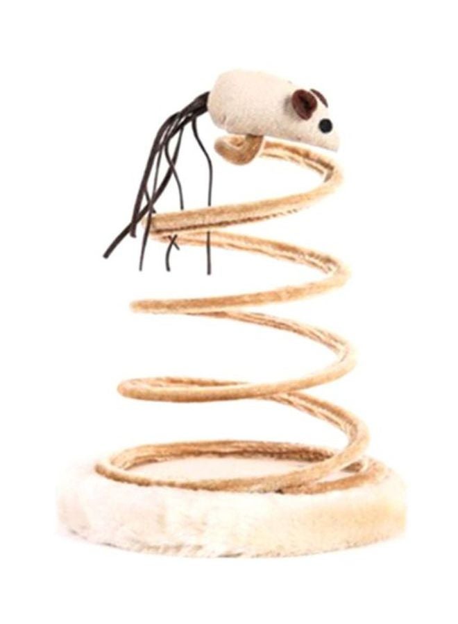 Beauenty Spiral Mouse Spring Play Toy Beige/Brown | Best Price UAE ...