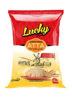 Generic Lucky Grain Chakki Fresh Atta 10kg | Best Price UAE | Dubai ...