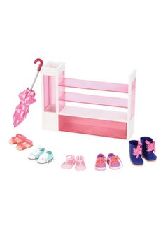 Our Generation Doll Shoe Rack 43.18x38.1x11.79cm | Best Price Egypt ...