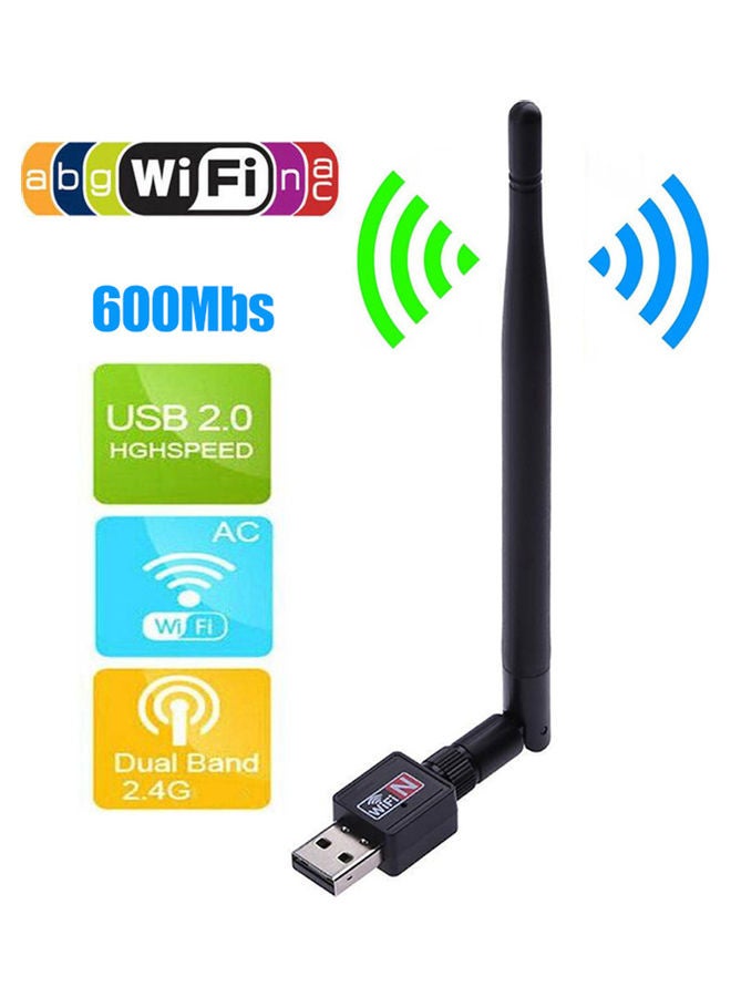 Generic Internet Wireless USB WiFi Router Adapter Network LAN Card ...