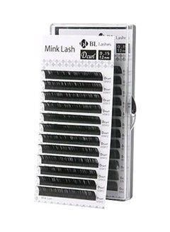 bl BL Eyelash Extension BL Mink Lash D Curl Thickness Multicolour | Best Price KSA | Riyadh, Jeddah