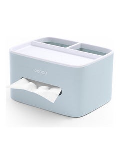 ecoco Multifunctional Facial Tissue Box Blue 21x12.3x16.5cm UAE | Dubai ...