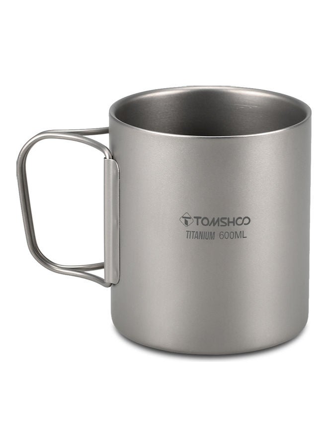 TOMSHOO Double Wall Titanium Mug 600ml | Best Price UAE | Dubai, Abu Dhabi