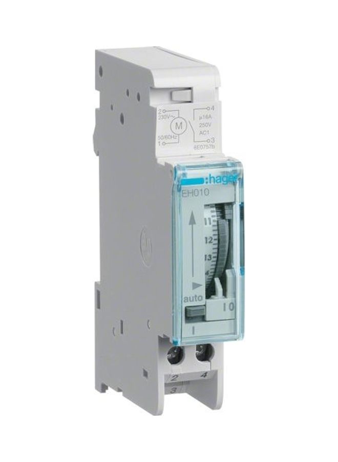 Hager Timer Switch EH010 White | Best Price UAE | Dubai, Abu Dhabi
