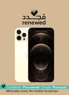 Apple Renewed - iPhone 12 Pro Max With Facetime 128GB Gold 5G - Middle ...