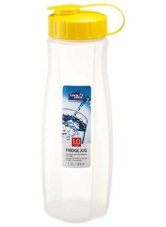 LocknLock Aqua Slim Water Bottle Clear/Yellow 1Liters Egypt | Cairo, Giza