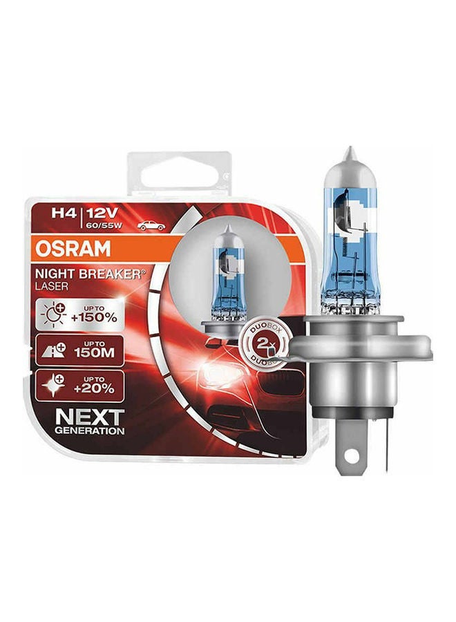 OSRAM Night Breaker Laser Headlight H4 Bulb 12V | Best Price KSA ...