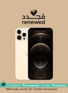Apple Renewed - iPhone 12 Pro Max With Facetime 256GB Gold 5G ...