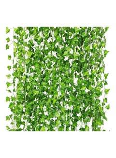 XiuWoo 12-Piece Artificial Hanging Ivy Leaves multicolour 230cm KSA ...