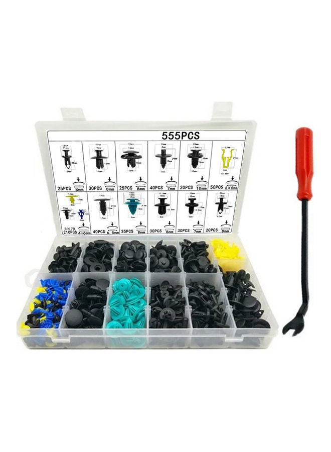 Generic 555-Piece Door Retainer Clip And Removal Tools | Best Price KSA ...