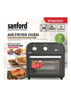 Sanford Electric Oven With Air Fryer 10 L 1500 W SF5617EO BS Black UAE ...