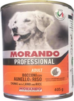 Morando Miglior Cane Professional Lamb And Rice Chunks Dog Canned Food ...