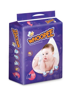 Whoopee Baby Diapers Medium, 5 – 8kg, 69 Piece UAE | Dubai, Abu Dhabi