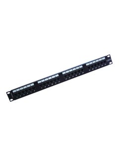 Premium Line Patch Panel Cat6 24 Port Black Egypt | Cairo, Giza