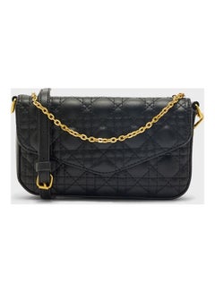 Ella- Invalid brand name Quilted Crossbody Bag Black KSA | Riyadh, Jeddah