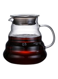 Generic Hand Brewed Coffee Sharing Pot Clear 9x14.3x7.5cm KSA | Riyadh ...