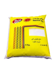 Zad Iodized Salt 4kg UAE | Dubai, Abu Dhabi