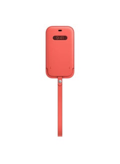 Apple iPhone 12 | 12 Pro Leather Sleeve With MagSafe pink citrus KSA ...