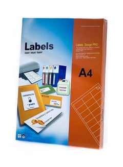 Generic 100 Sheet Of Multi Purpose Label A4 Size White | Best Price UAE ...