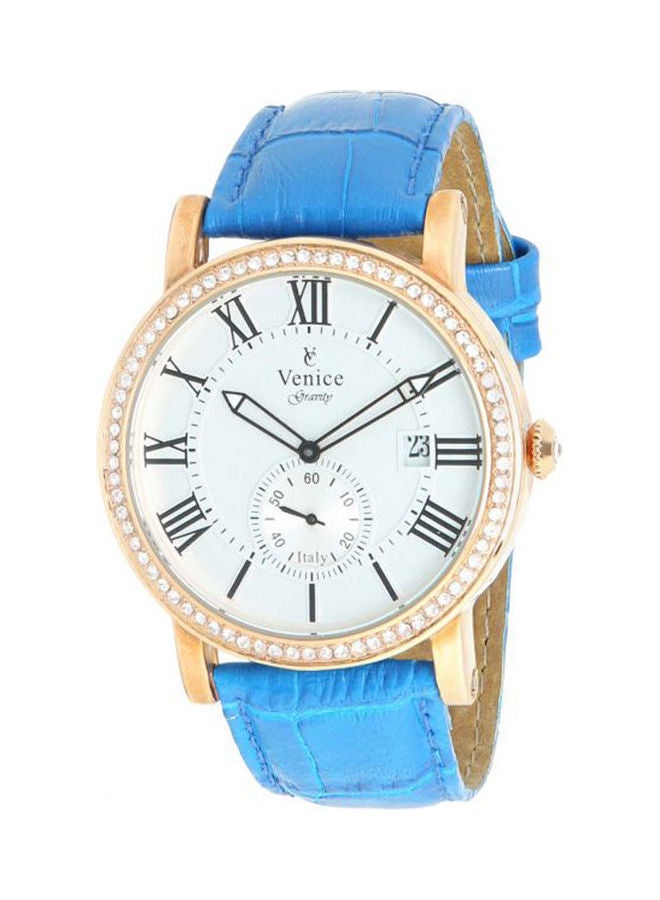 Venice Women's Casual Watches Leather Analog F5011-Ipr-Bl | Best Price ...