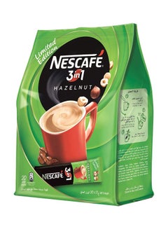 Nescafe 3 In 1 Hazelnut Coffee 17grams UAE | Dubai, Abu Dhabi